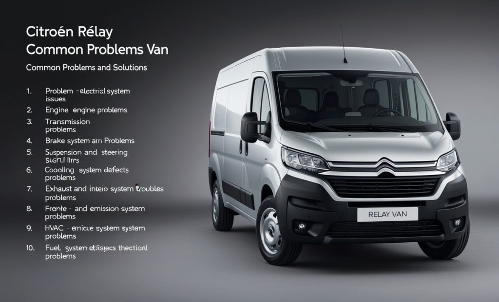 10 Citroen Relay Van Common Problems & Ultimate Solutions