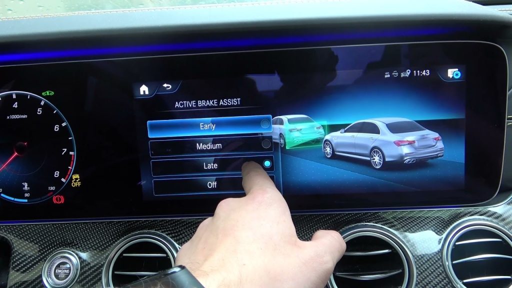 Active Brake Assist Functions Limited Diagnosis Mercedes Benz