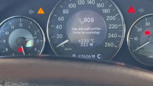 5 Causes Of Mercedes-Benz SOS Inoperative Warning