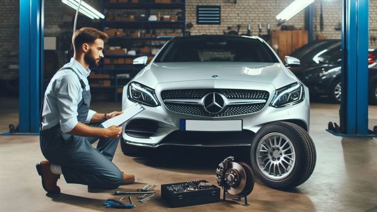Reduced Braking Power Start Engine Warning Mercedes-Benz