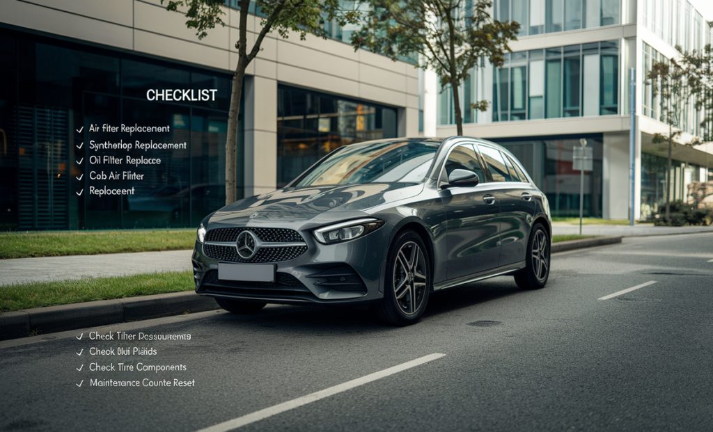 Mercedes B3 Service[What Is Included & Checklist]