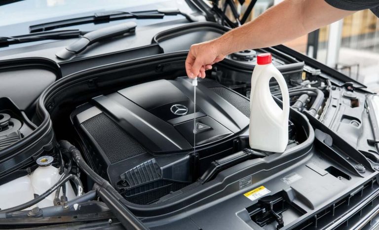 How To Top Up Washer Fluid Mercedes Cars | Quick & Easy Tips