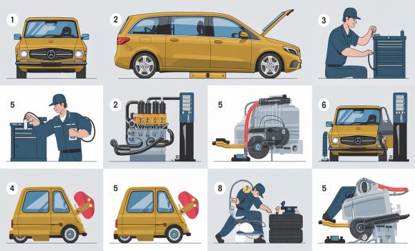 Everything On Mercedes B4 Service: Costs And Inclusions