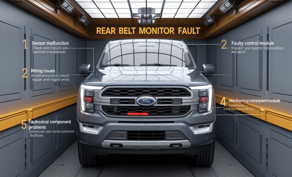 5 Causes & Solutions For Rear Belt Monitor Fault On Ford