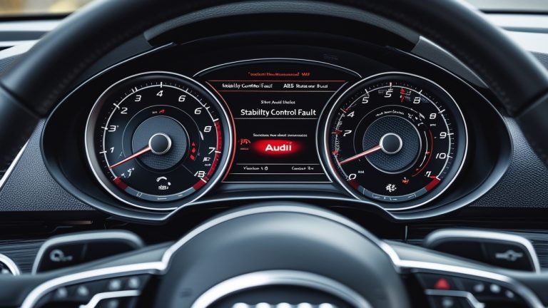 Diagnosing And Fixing Audi Stabilization Control Fault