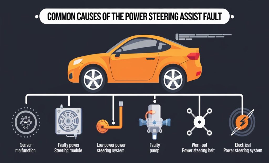 Troubleshooting Ford Fusion Power Steering Assist Fault