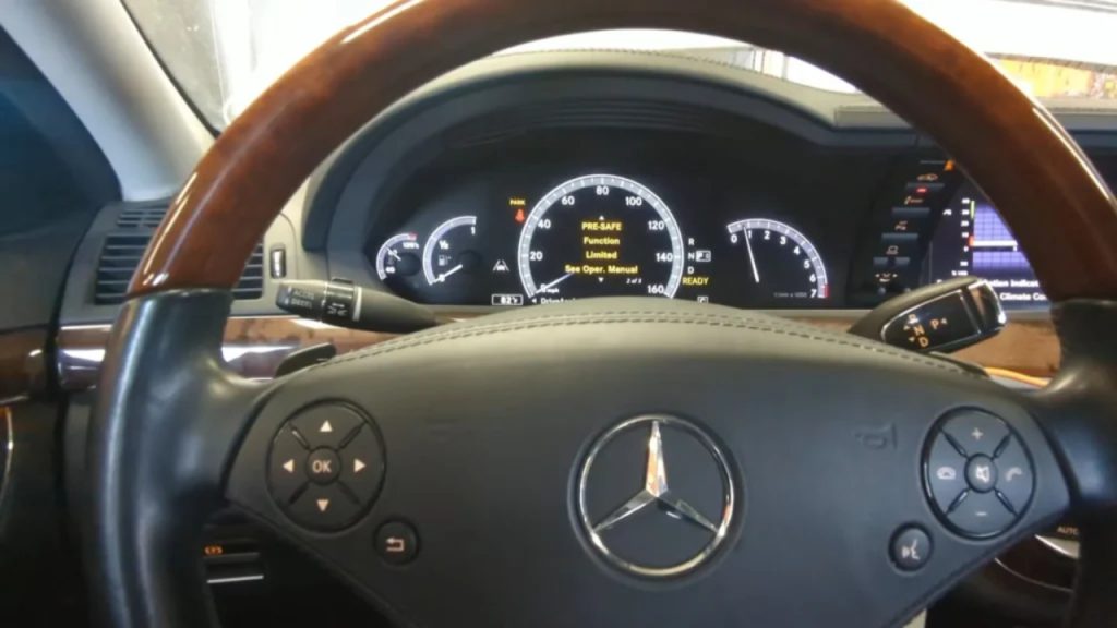 Mercedes Pre Safe Functions Limited On Dashboard? Caution!