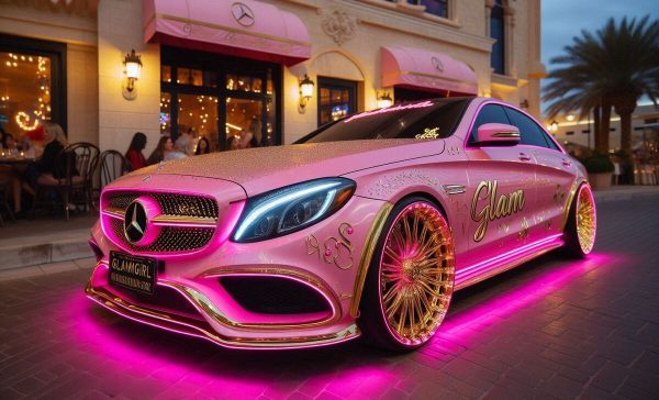 How Much Is A Pink Mercedes-Benz? Any Guess?