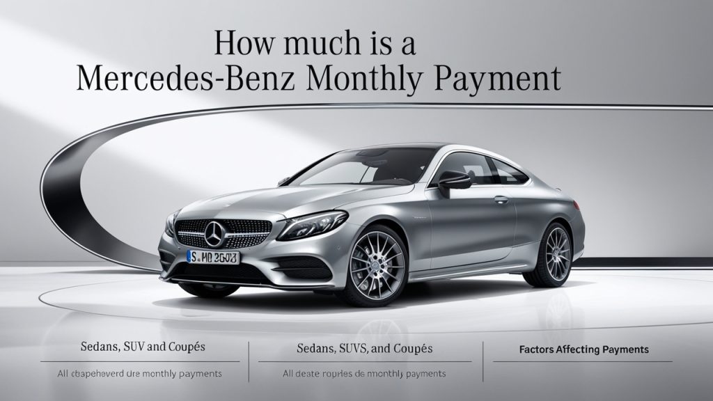 How Much Is A Mercedes-Benz Monthly Payment ? Should Know