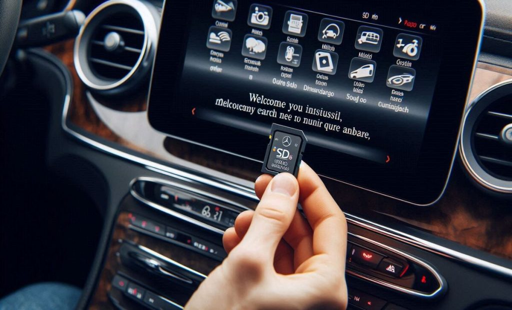 How To Install A Mercedes-Benz Navigation SD Card- 7 Steps