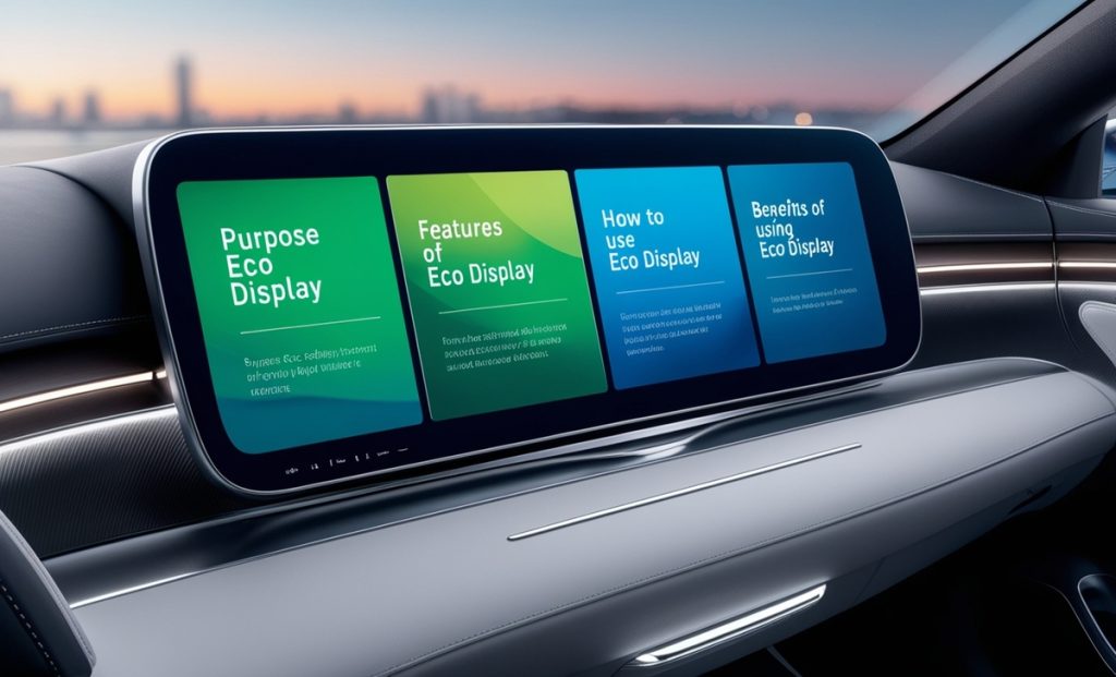 What Is Eco Display On Mercedes-Benz? How It Works