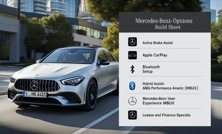 Mercedes Benz Build Sheet: Detailed Vehicle Information