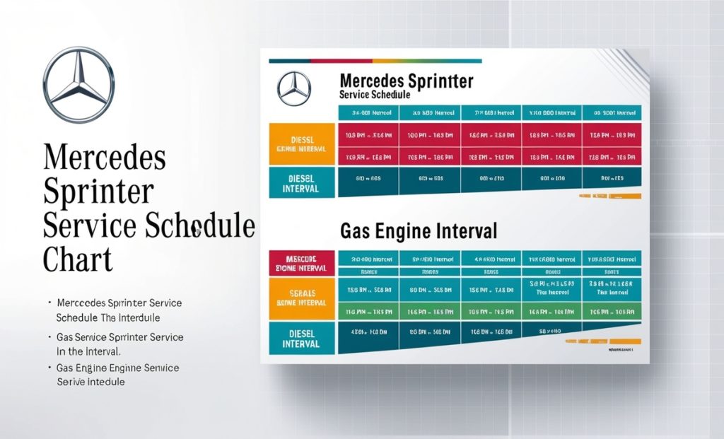 Mercedes Sprinter Service Schedule: Maintenance Service A/B