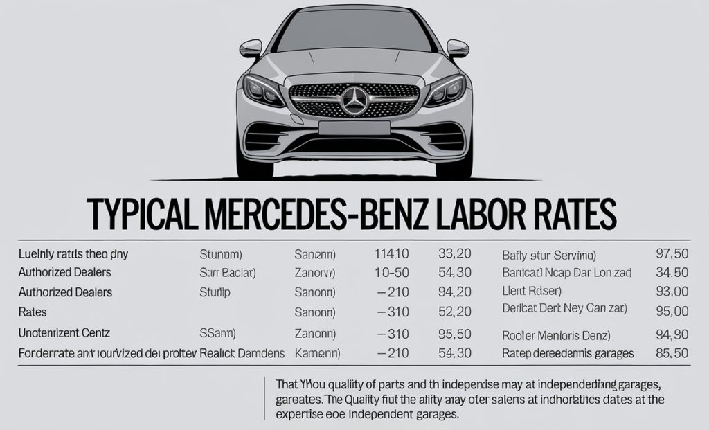 Mercedes-Benz Labor Rates: Costs, Services & Tips