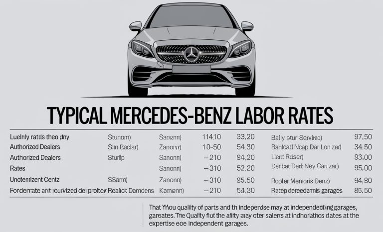 Mercedes-Benz Labor Rates: Costs, Services & Tips