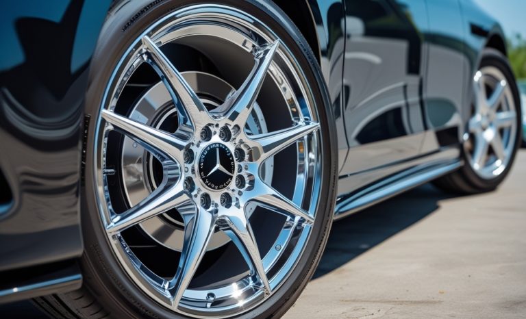 Mercedes Benz Chrome Rims - Stylish & Durable Wheels
