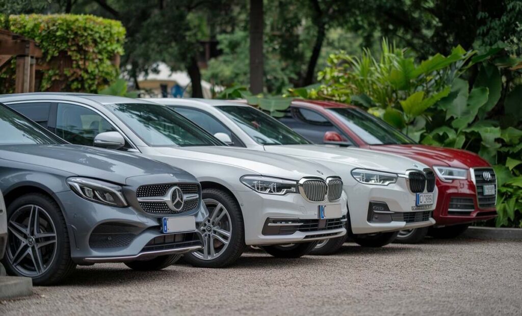 Financial Comparison Of Mercedes Benz & Competitors