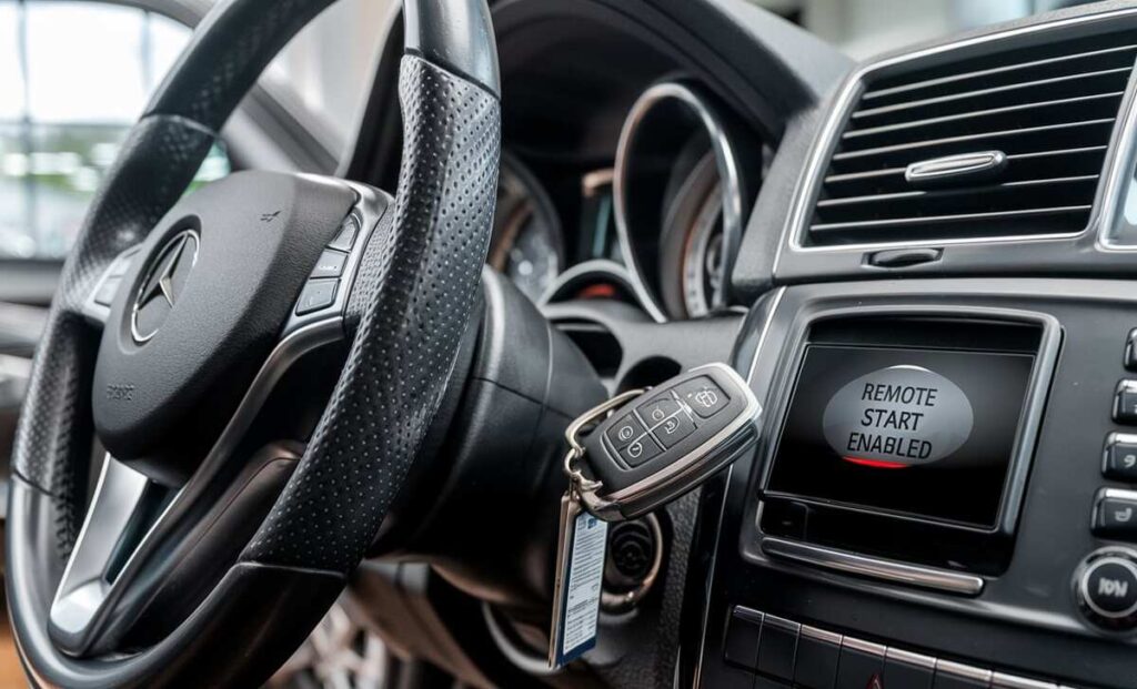 How To Remote Start Mercedes With Key Fob