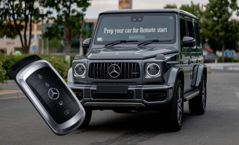 How To Remote Start Mercedes With Key Fob