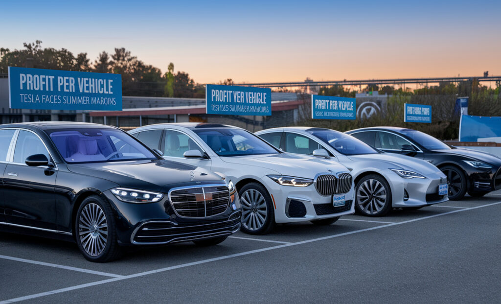 Financial Comparison Of Mercedes Benz & Competitors