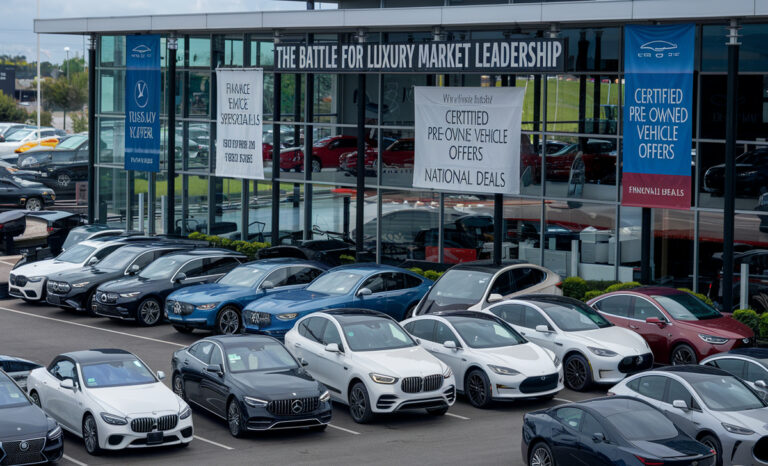 Financial Comparison Of Mercedes Benz & Competitors