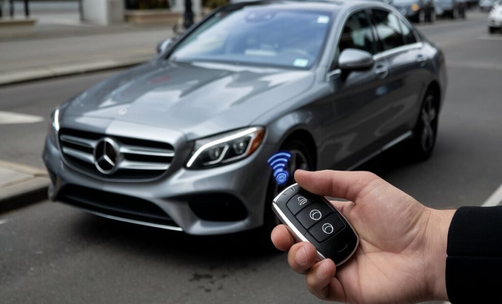 How To Remote Start Mercedes With Key Fob