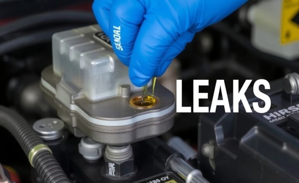 Postoil Filter Housing Leak 1