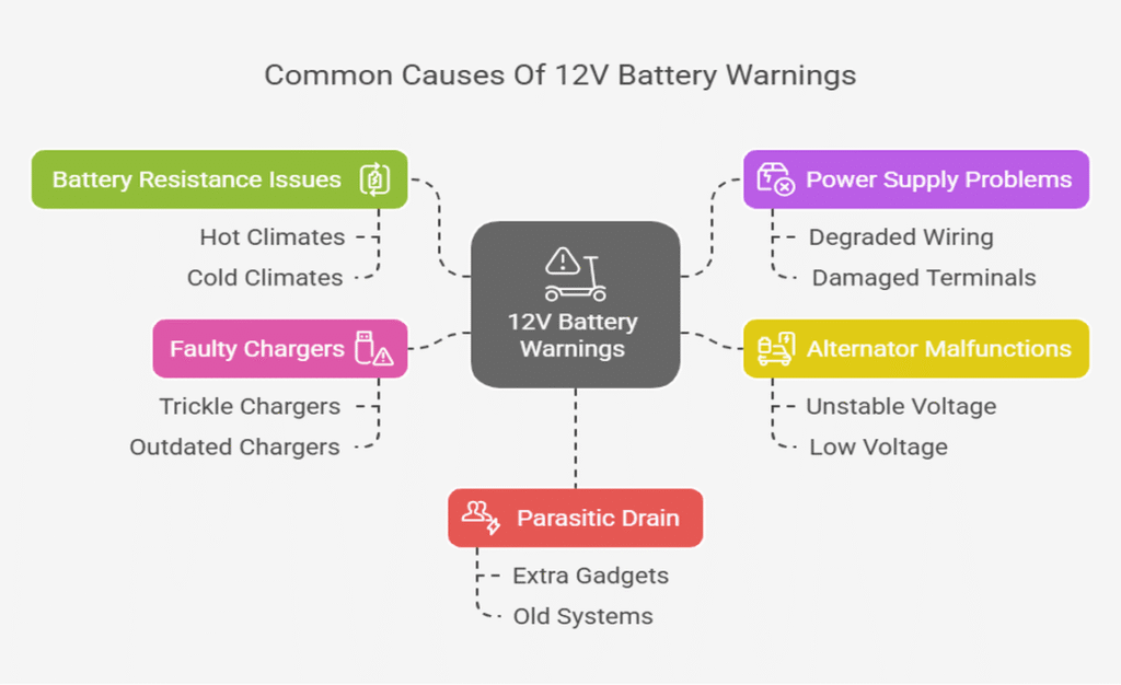 What Triggers The 12V Battery Mercedes Warning?
