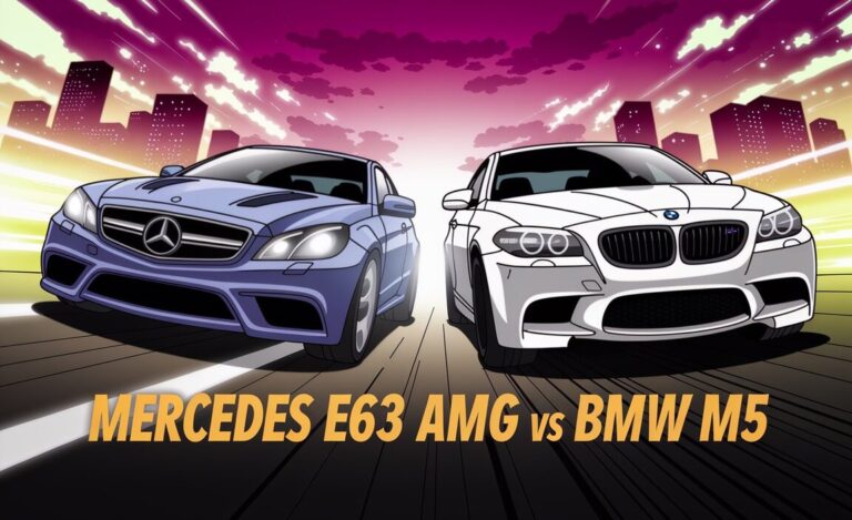 Mercedes E63 Amg Vs Bmw M5 Wagon Comparison