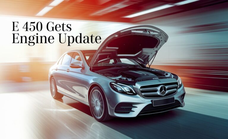 Mercedes-Benz E 450 Gets Engine Update: Power & Tech Boost