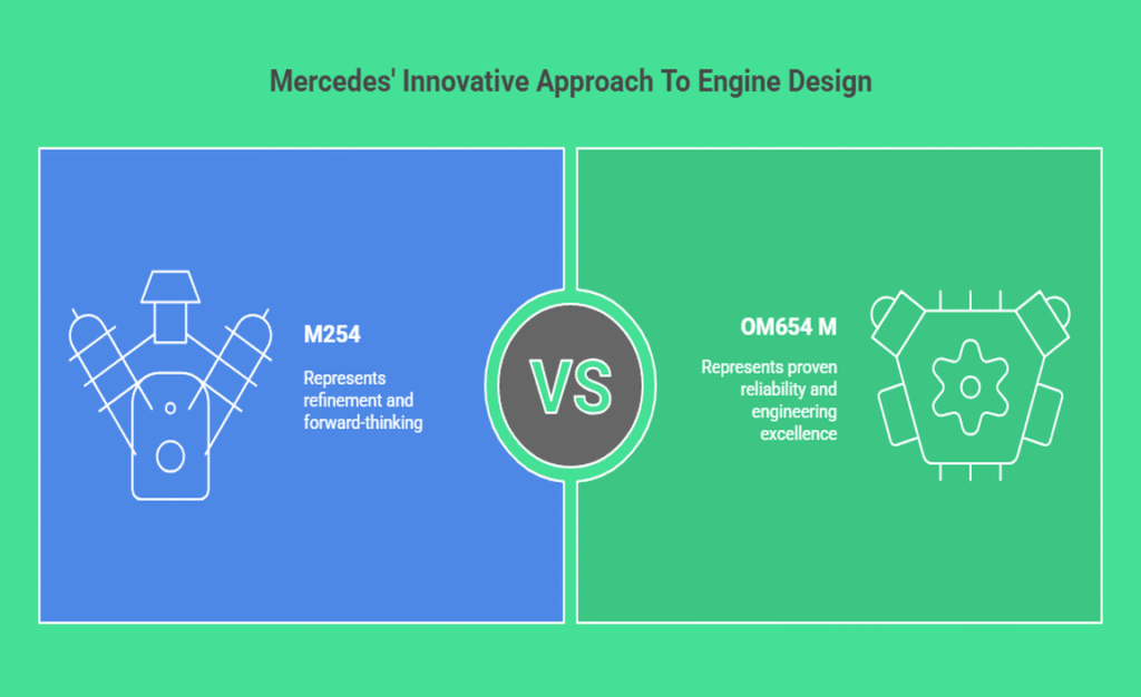 New Mercedes M254 And OM654 M Engines Explained