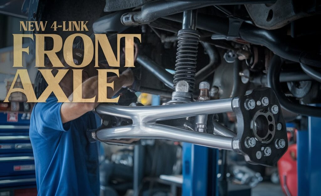 New 4-Link Front Axle In Mercedes C-Class Explained
