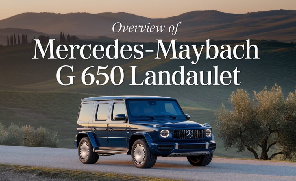 Mercedes-Maybach G 650 Landaulet: Ultimate Luxury SUV