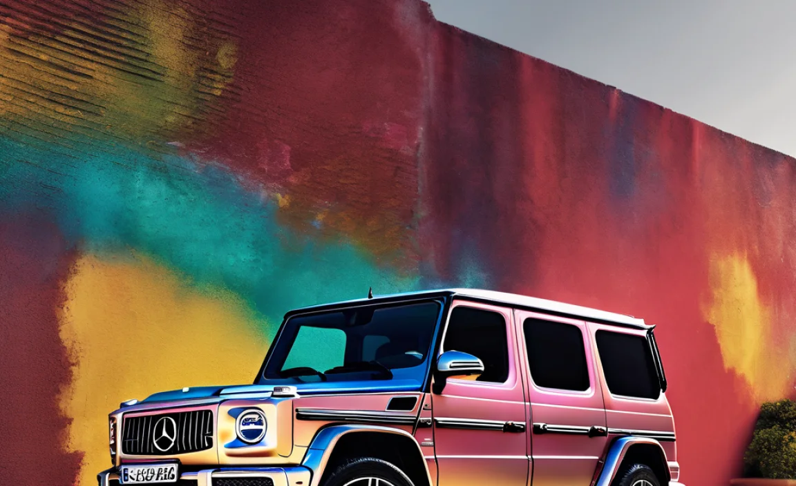 Colorful Mercedes-Benz G-Class Custom Options