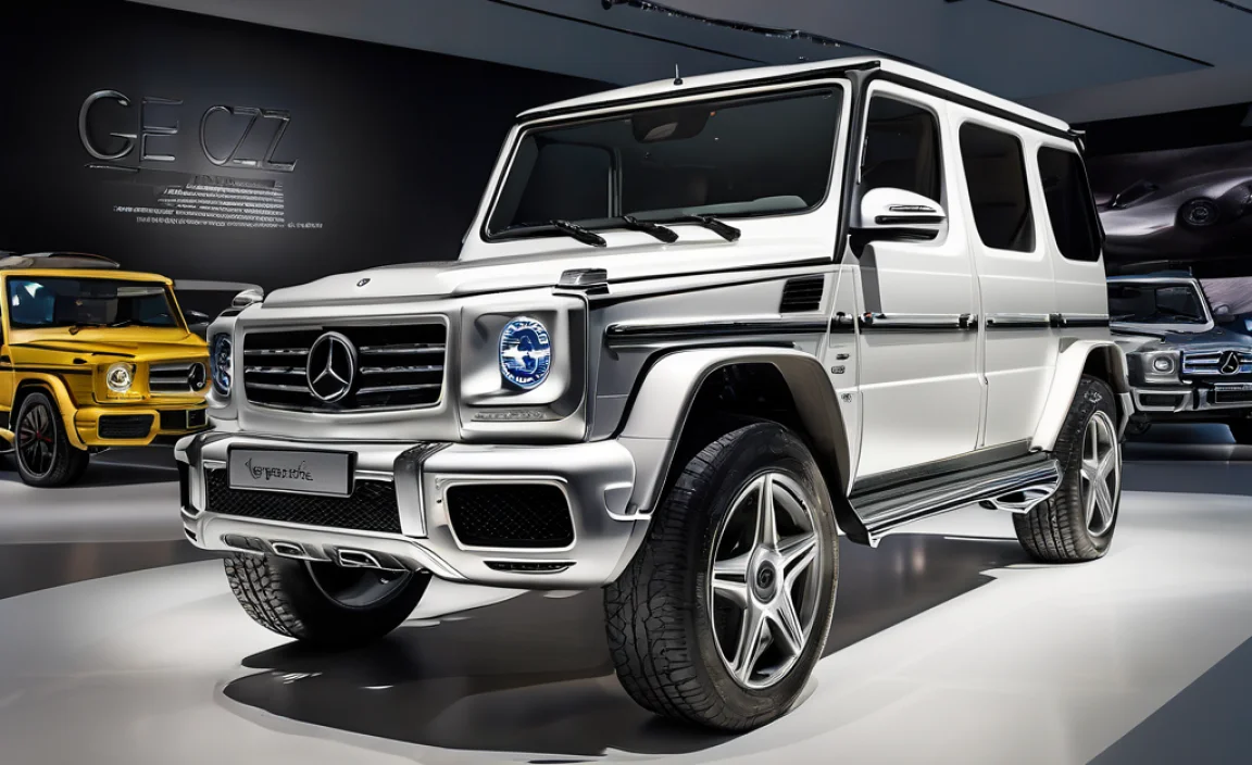 G-Class Special Exhibition At The Mercedes-Benz Museum