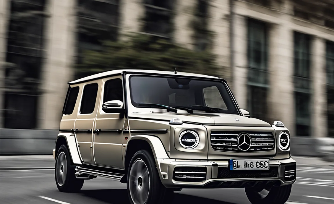 Mini Mercedes G-Class In Compact Segment Revealed