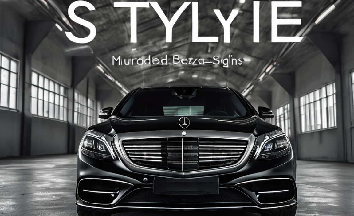 Murdered-Out Mercedes-Benz S-Class: Proven Style